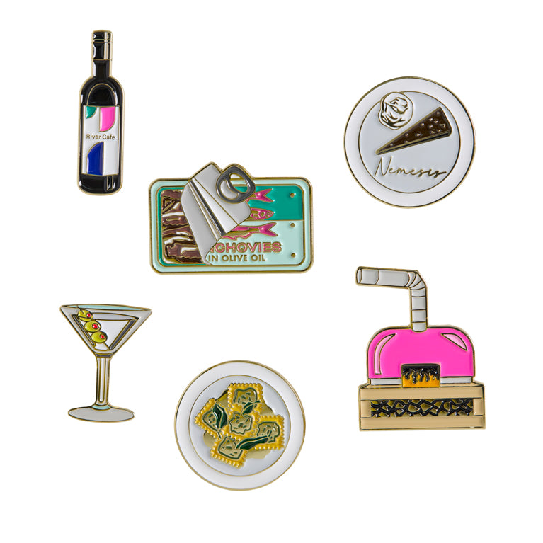 2024 The River Cafe Pin Badges – Shop The River Cafe